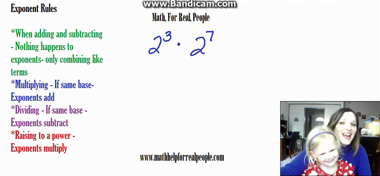 Math, For Real, People: Exponents- It's All About that Base