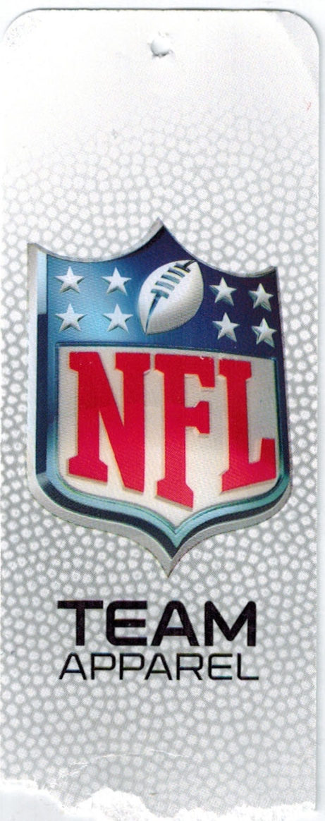 TheHangTagBlog: Hang Tag Review #30 - NFL Team Apparel Hang Tag