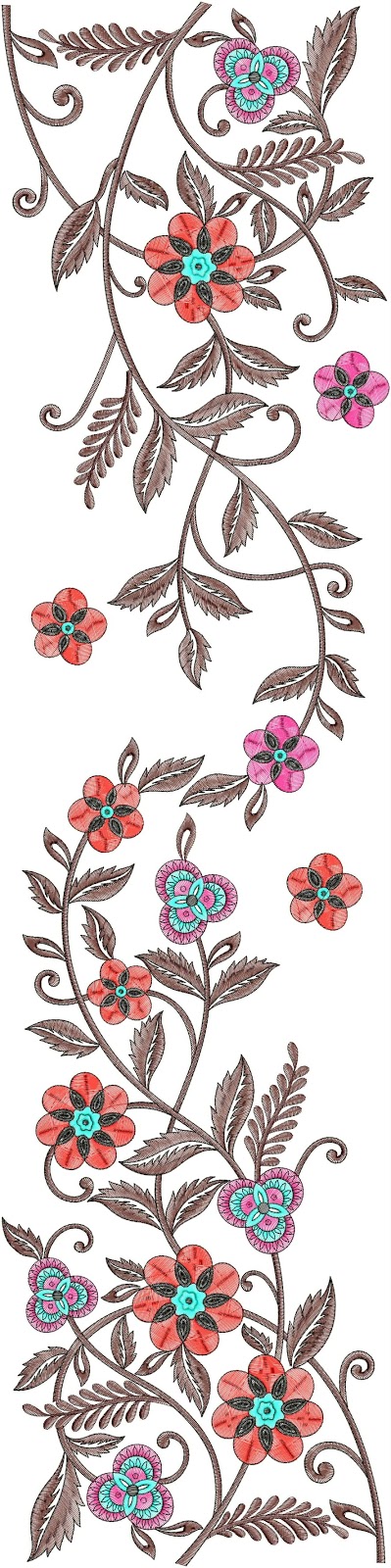 EmbDesignTube: Impressively Achieved Allover Patterns Designs