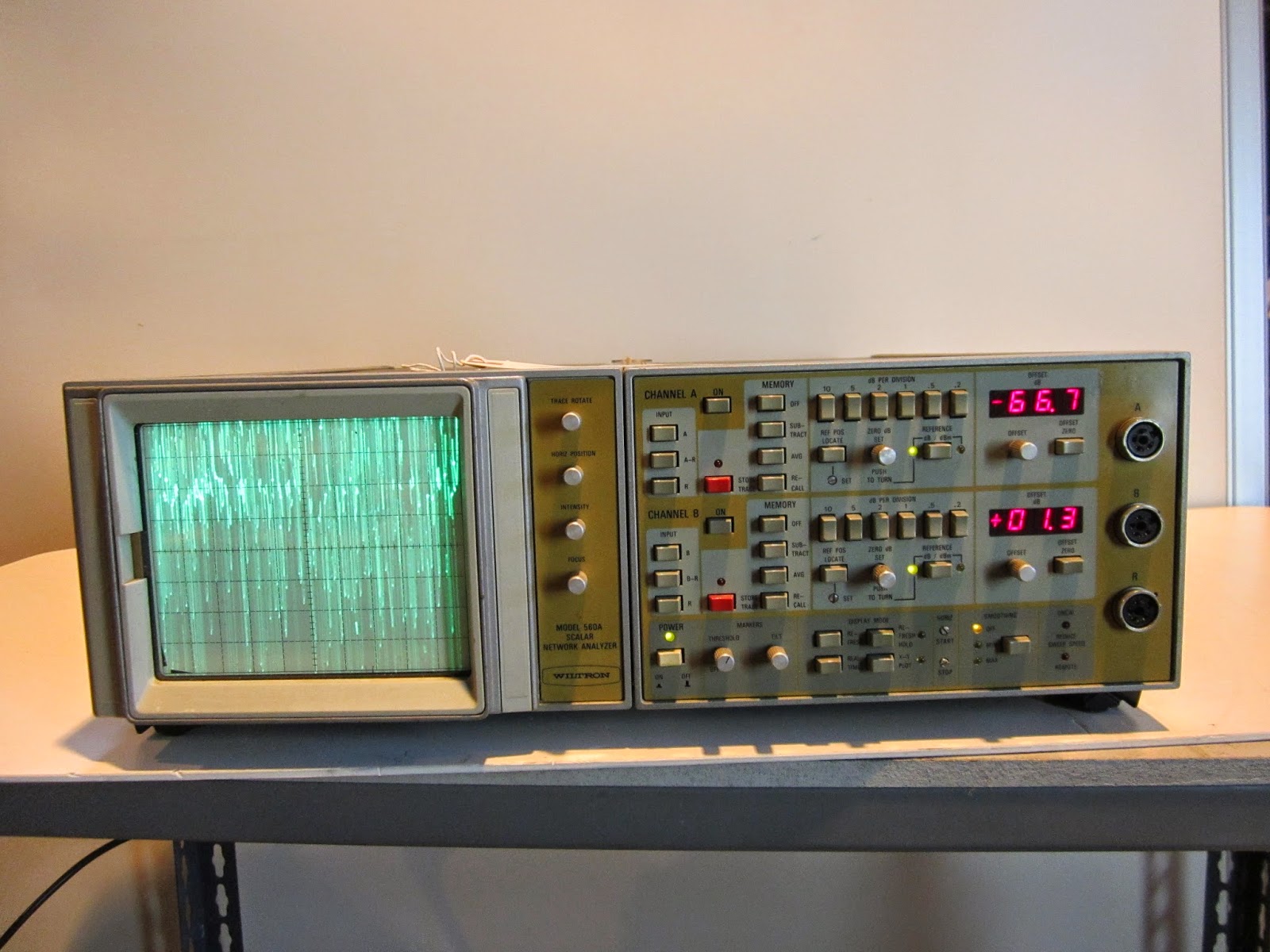 Wiltron 560A Scalar Networks Analyzer (TMU122) - Panatron Inc.