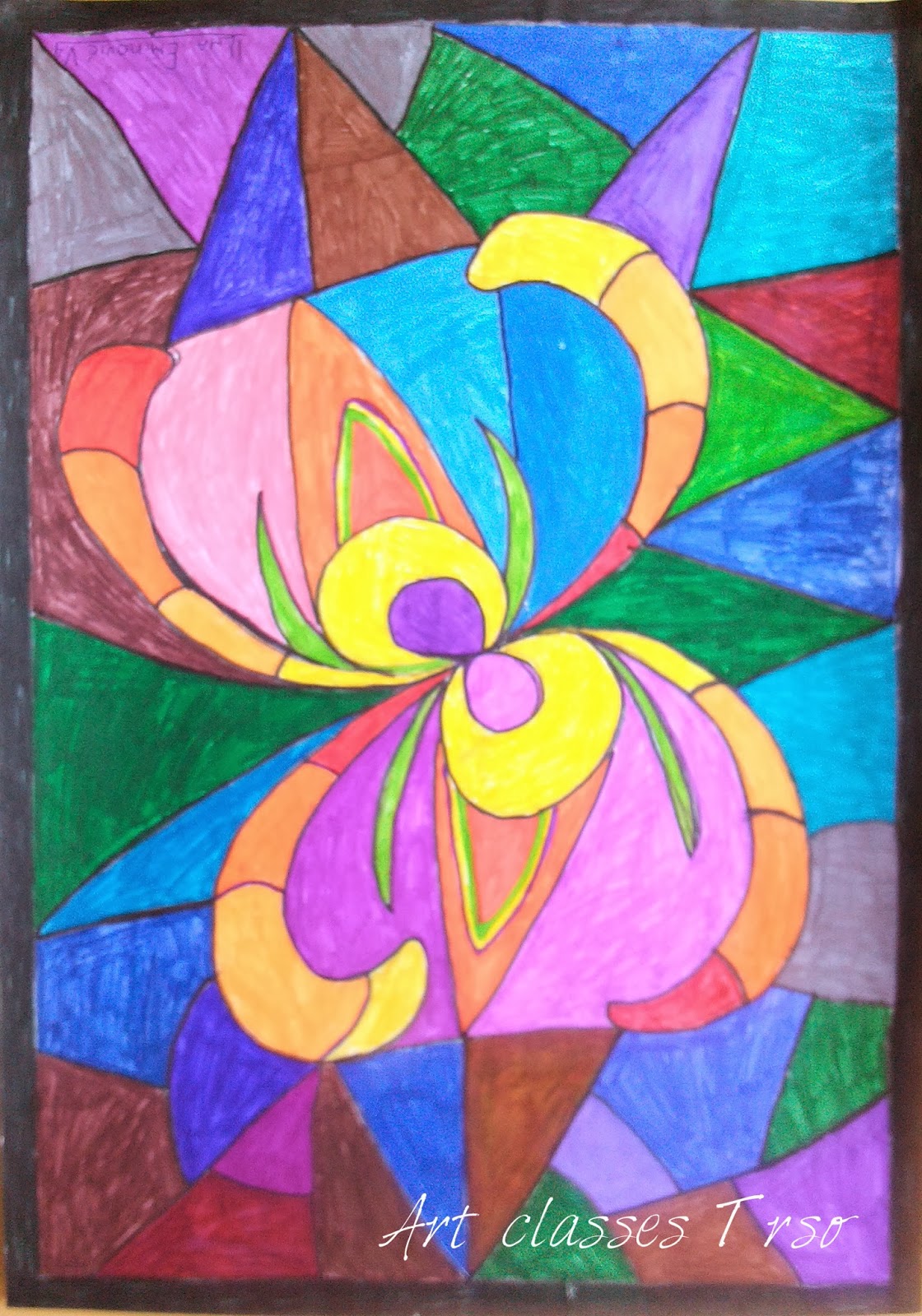 art classes trsho: Vitraž