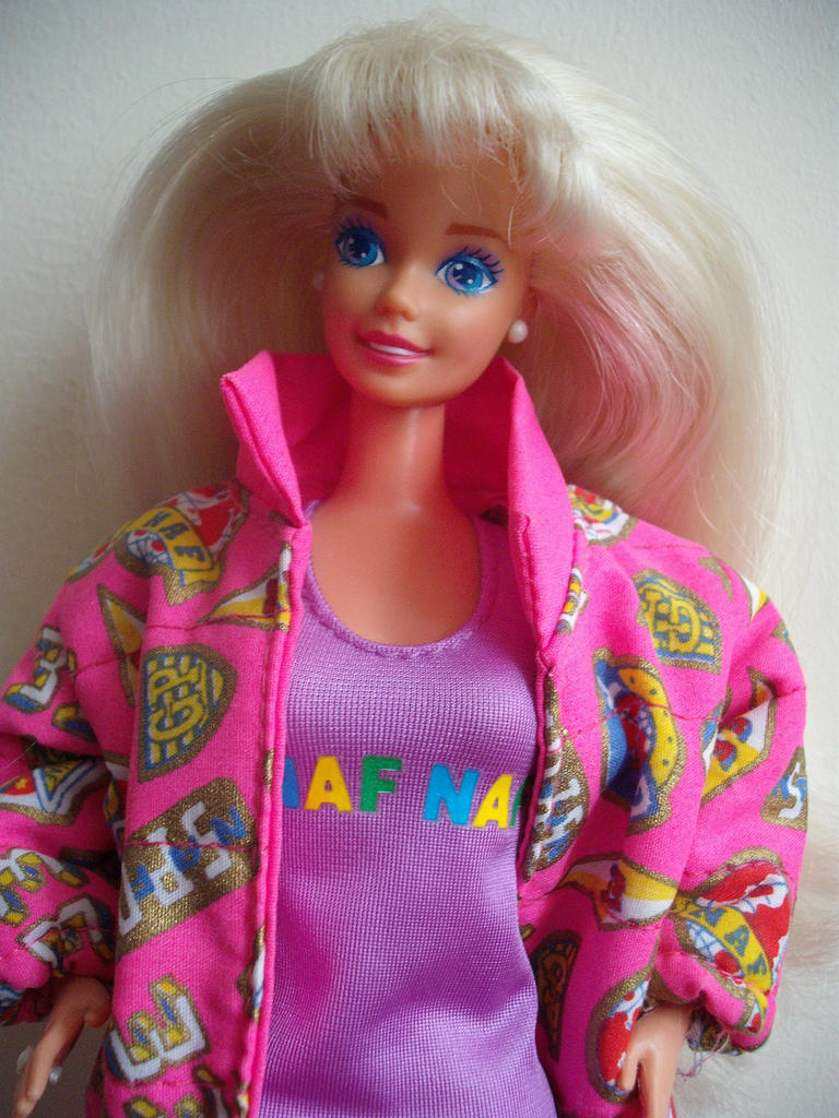Куклы Барби винтажные и современные: Barbie Naf Naf 1993г