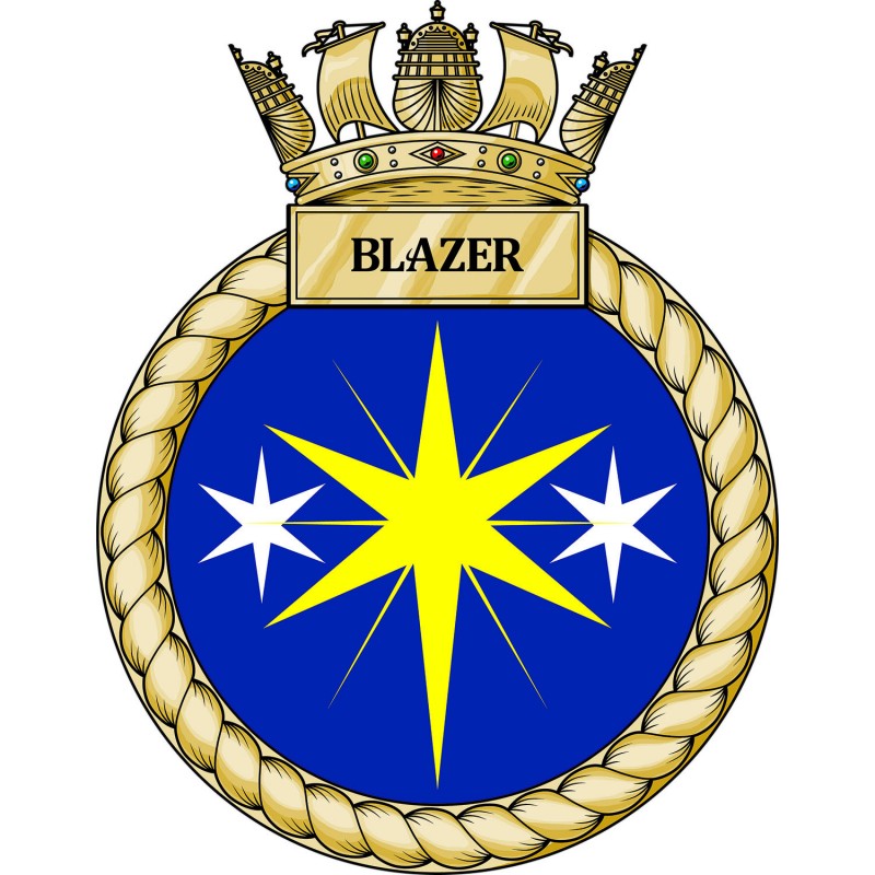 G.GYSSELS SHIPCOLLECTION: HMS BLAZER P 279