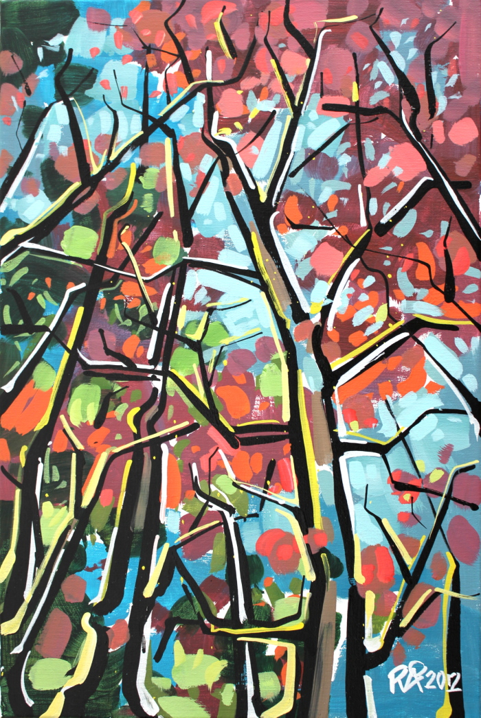 Art by Roger: Tree abstraction 1