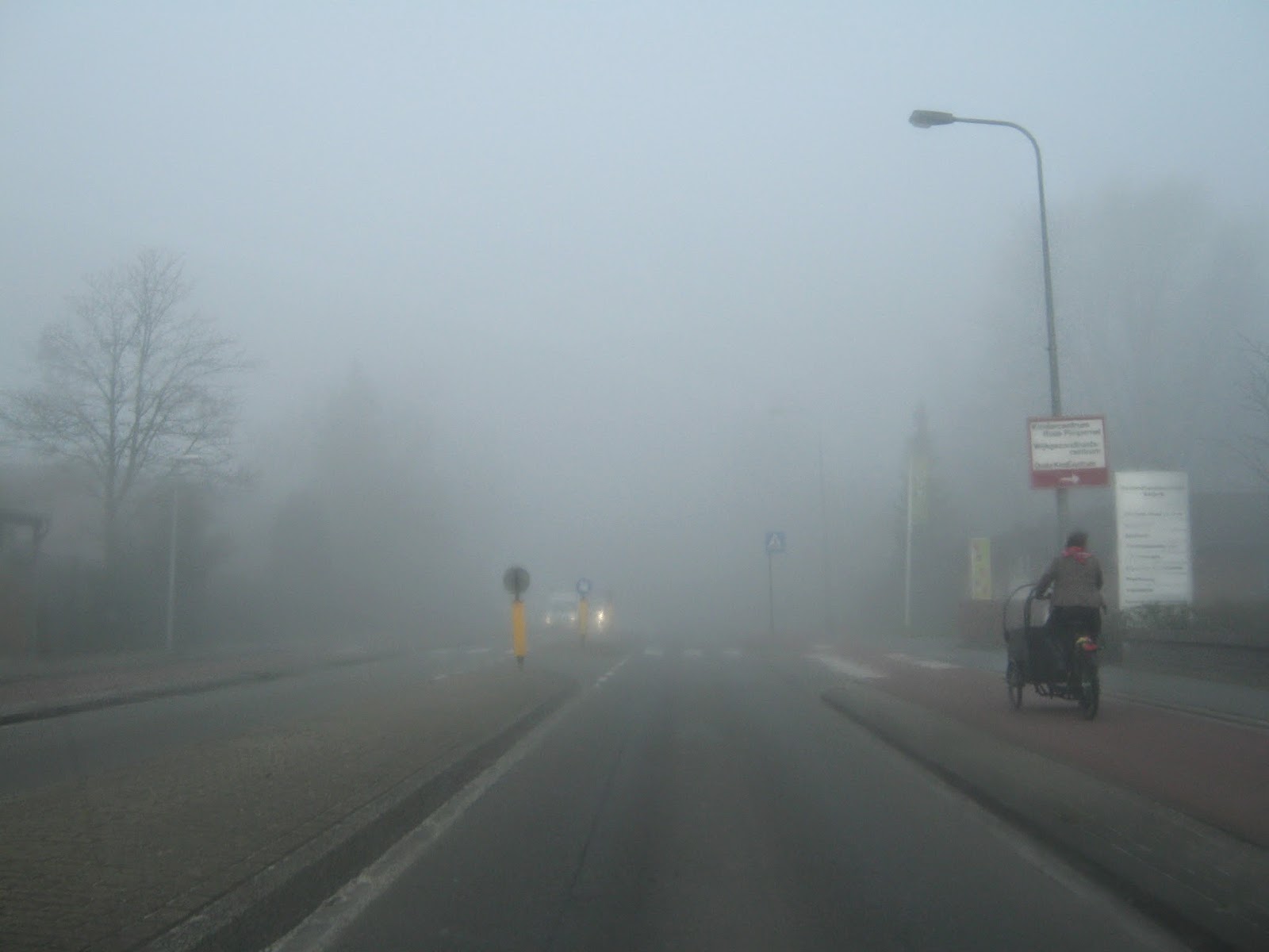 BEIJUMNIEUWS: HET WAS ERG MISTIG VANOCHTEND.....
