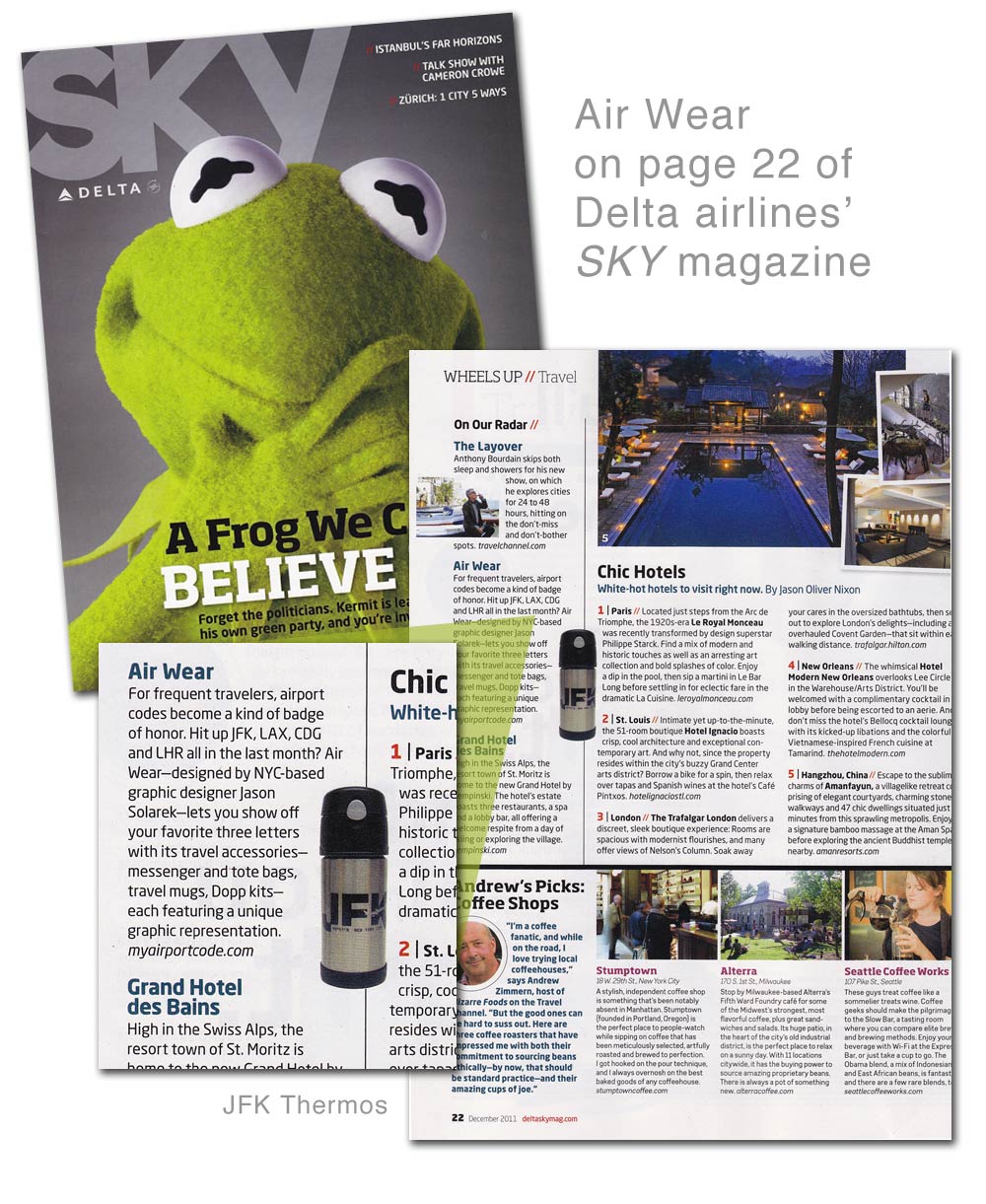 Airport Code Travel Products: Delta airline's magazine reviews airport ...