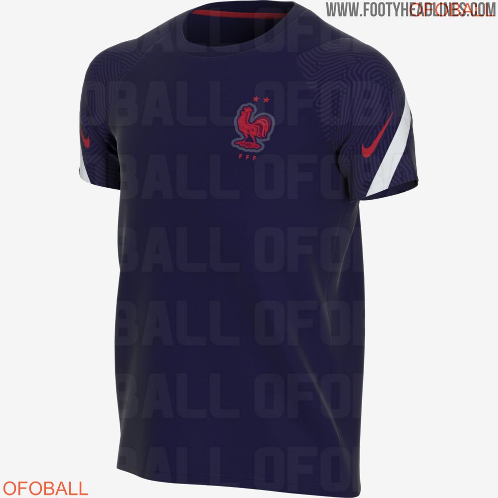 Futuristic Nike France Euro 2020 Training Kit Leaked - Footy Headlines
