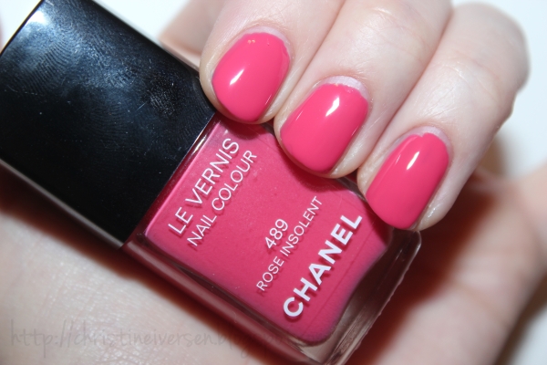 Makeup, Beauty & Fashion: Chanel Nail Colour in Rose Insolent: Review ...