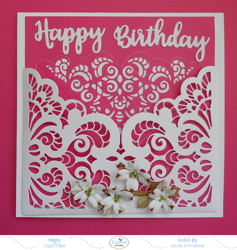 Selma's Stamping Corner and Floral Designs: Happy Birthday Pocket Card