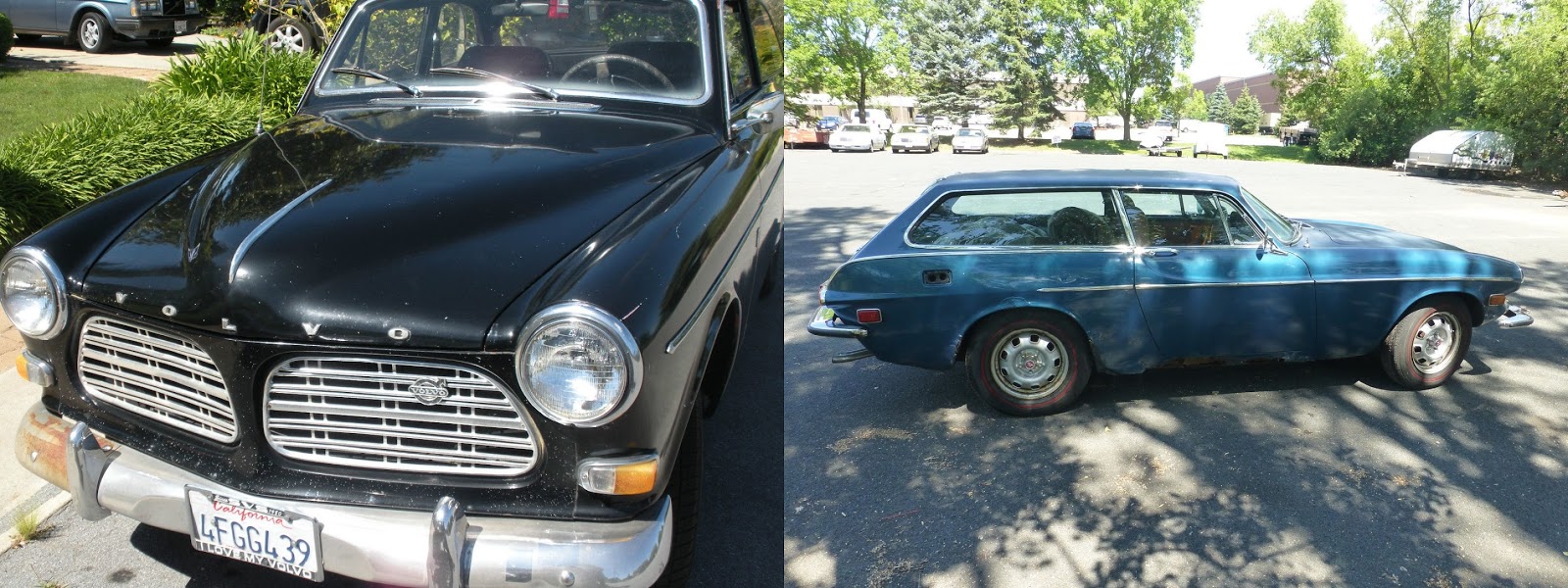 Rusty Volvo Faceoff: Flintstones Amazon vs Rockin 1800ES - DailyTurismo