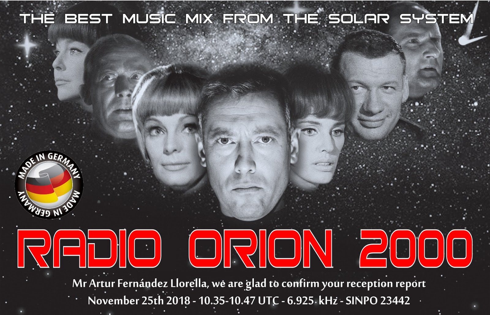 MARESME DX: QSL Radio Orion 2000