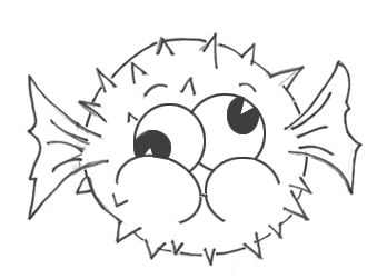 Best Image Puffer Fish Coloring Pages - Animals - Best Coloring Pages ...