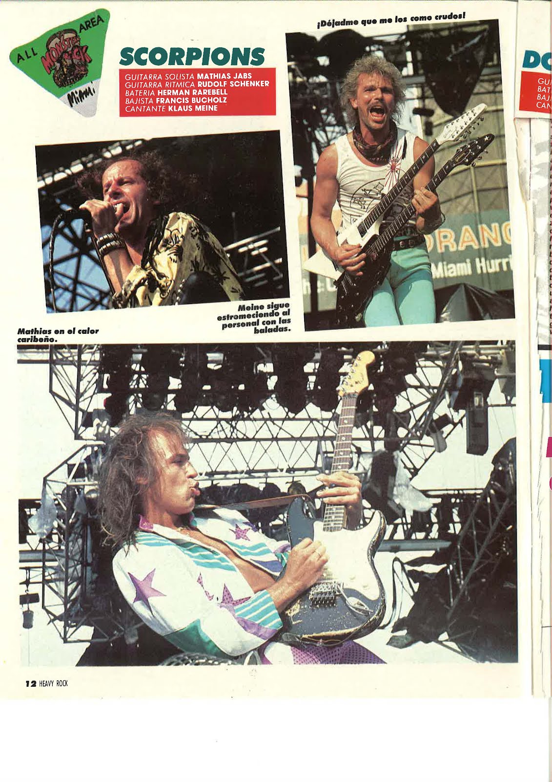 Rock and Roll para todo el mundo: Más del Monsters of Rock '88 en USA