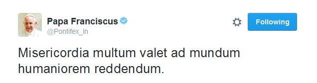 A Place of Brightness: Learning Latin with Pope Francis - September 10 ...