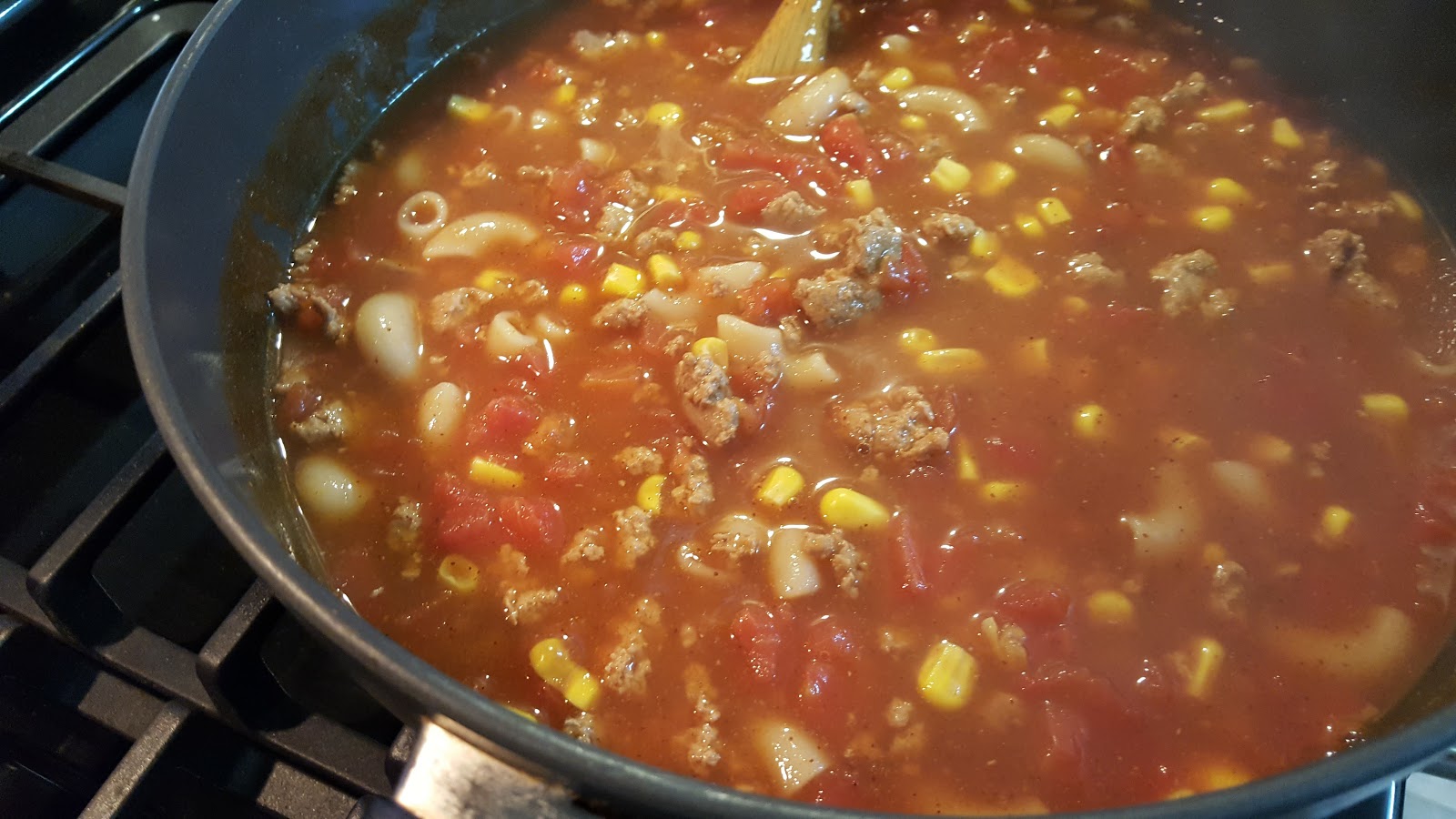 My Patchwork Quilt: CHILI-MAC SOUP