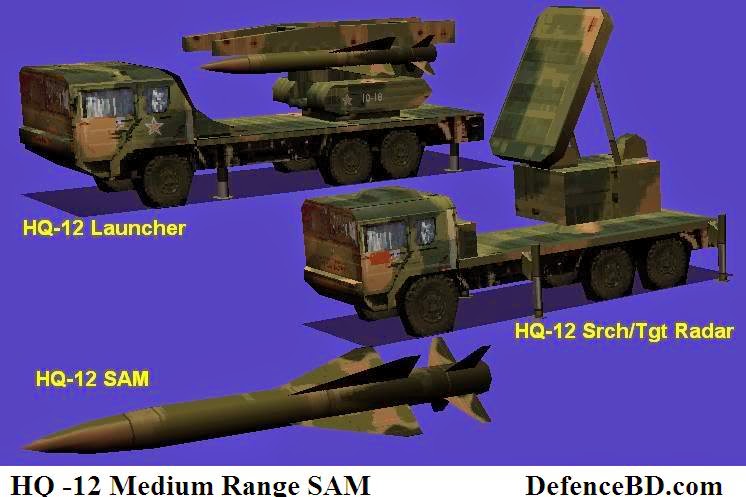 Myanmar Received HQ-12 SAM - Bangladesh Defence