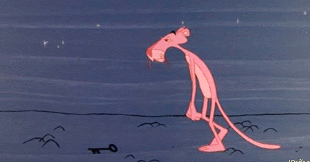 La Pantera Rosa GIF: La Pantera Rosa y la llave