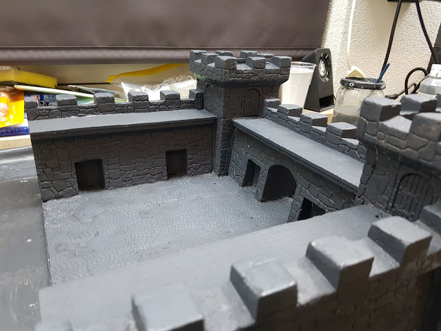 Another wargaming blog: Building and painting my Mighty Fortress (and ...