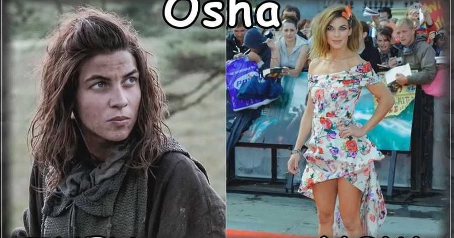 Game Of Thrones Characters: Natalia Tena (Osha) Then And Now - Emmanuel ...