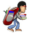 GIF ANIMADOS... : GIF ANIMADO DE ESTUDIANTES Nº 2
