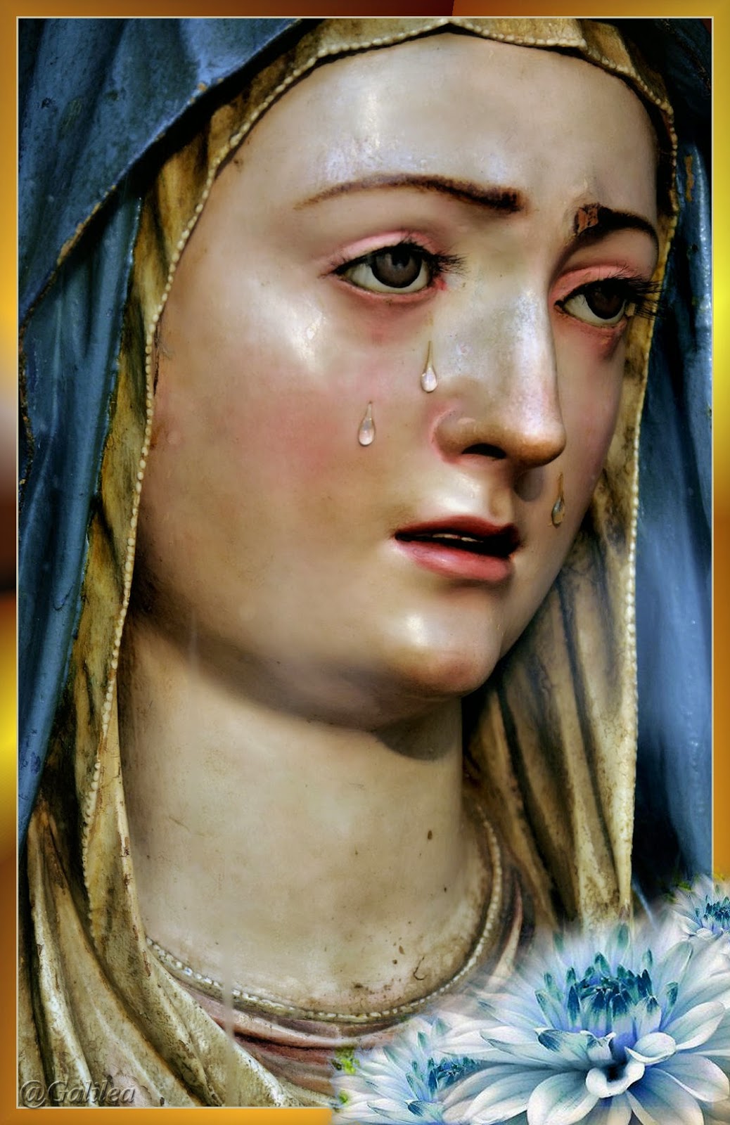 Imágenes religiosas de Galilea: Virgen Dolorosa