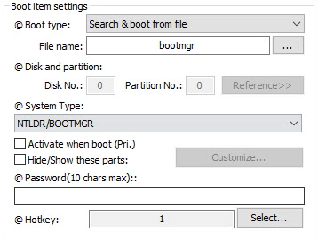 Установка XorBoot (MBR) - BootDev