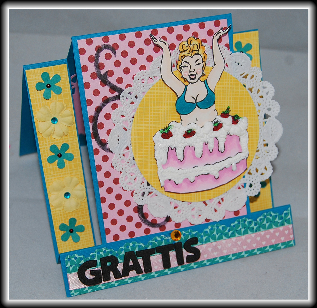 Cattie's kortverkstad: Grattis-kort...