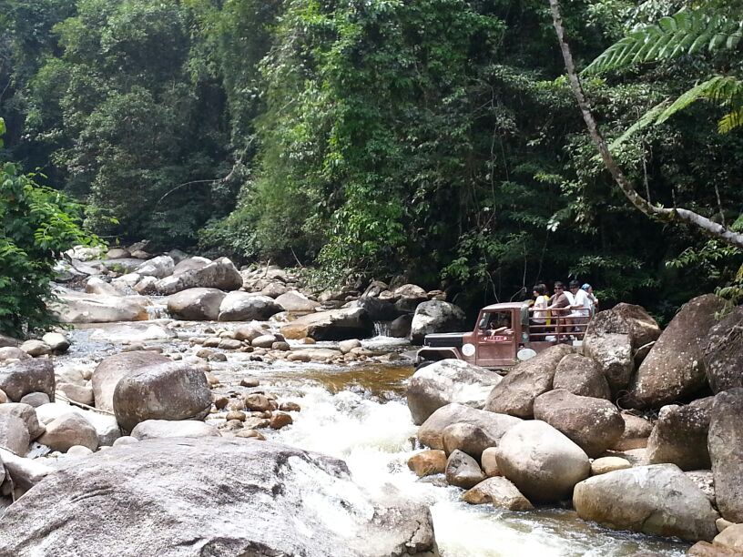 Nutcow the traveller: 4WD Excursion at Lata Berembun Waterfall, Raub