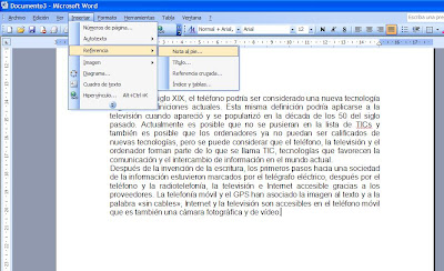 el cuaderno de mapi: Pie de página y encabezados