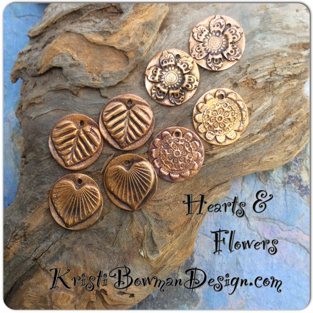Kristi Bowman Design: More Embossed Copper