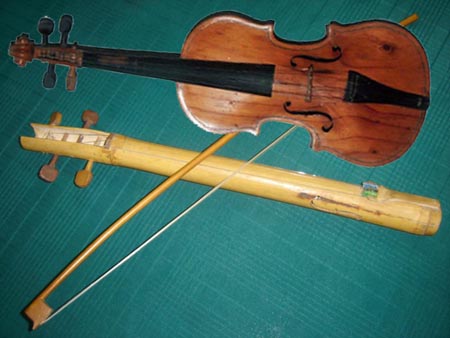 Instrumentos nativos del oriente boliviano Conozcamos el violín ...