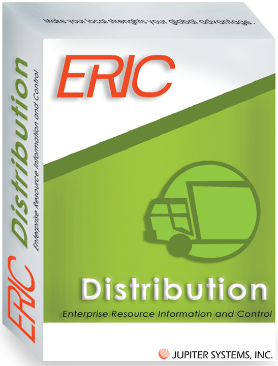 Jupiter Systems, Inc. 1985: ERIC (ERP Software)- Distribution