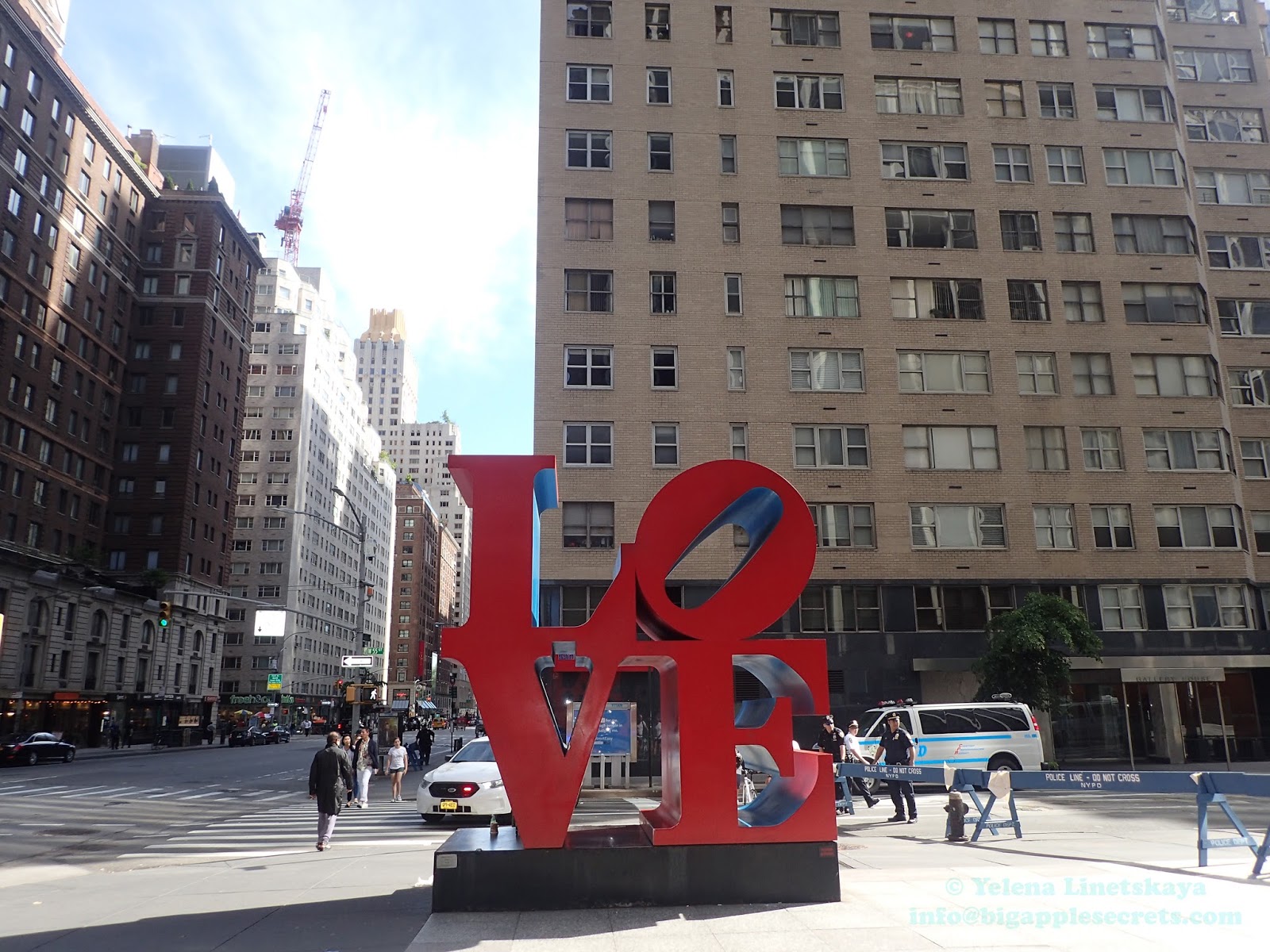 Big Apple Secrets: Love and Hope by Robert Indiana