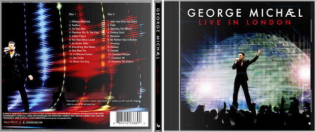 CD Cover Design: George Michael - Live in London