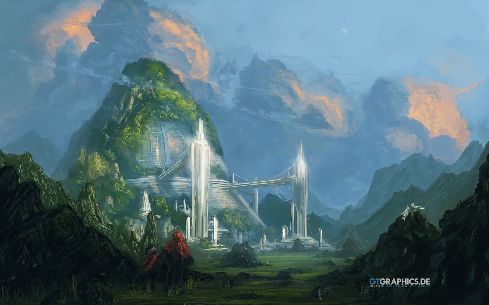 Giao diện GTGraphics 3 khoa học viễn tưởng dành cho máy tính Windows ...