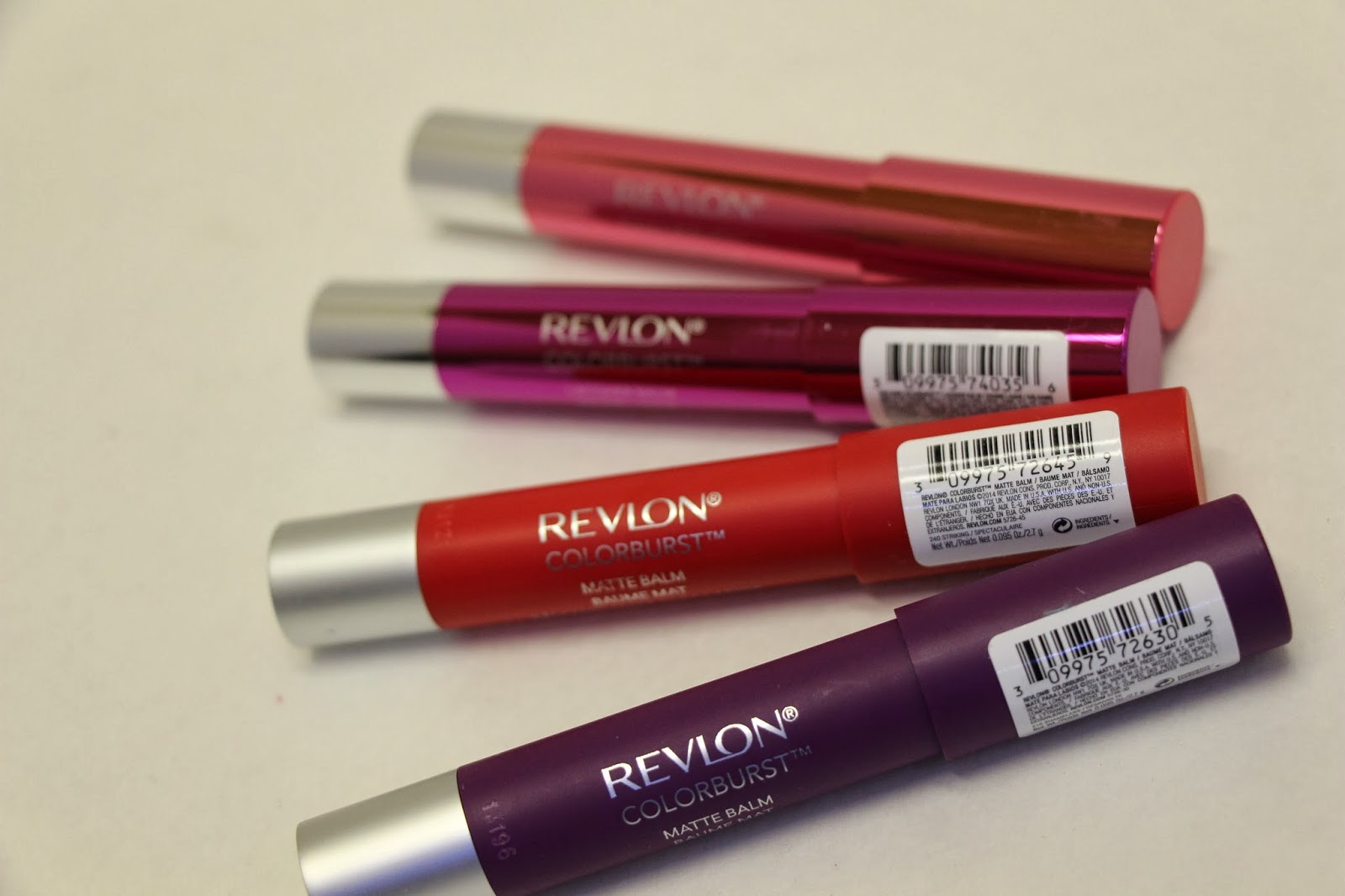 New Revlon Colorburst Lacquer Balms and Matte Balm lip colors!