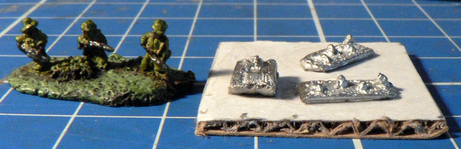 Tiny Metal Men: 2mm Moderns