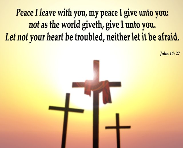John 14:27 Bible Verse about Peace | Free Christian Wallpapers