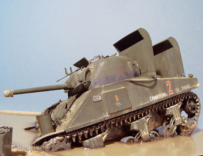 MODELLOURS WORKSHOP: D-Day Sherman - Diorama of the day