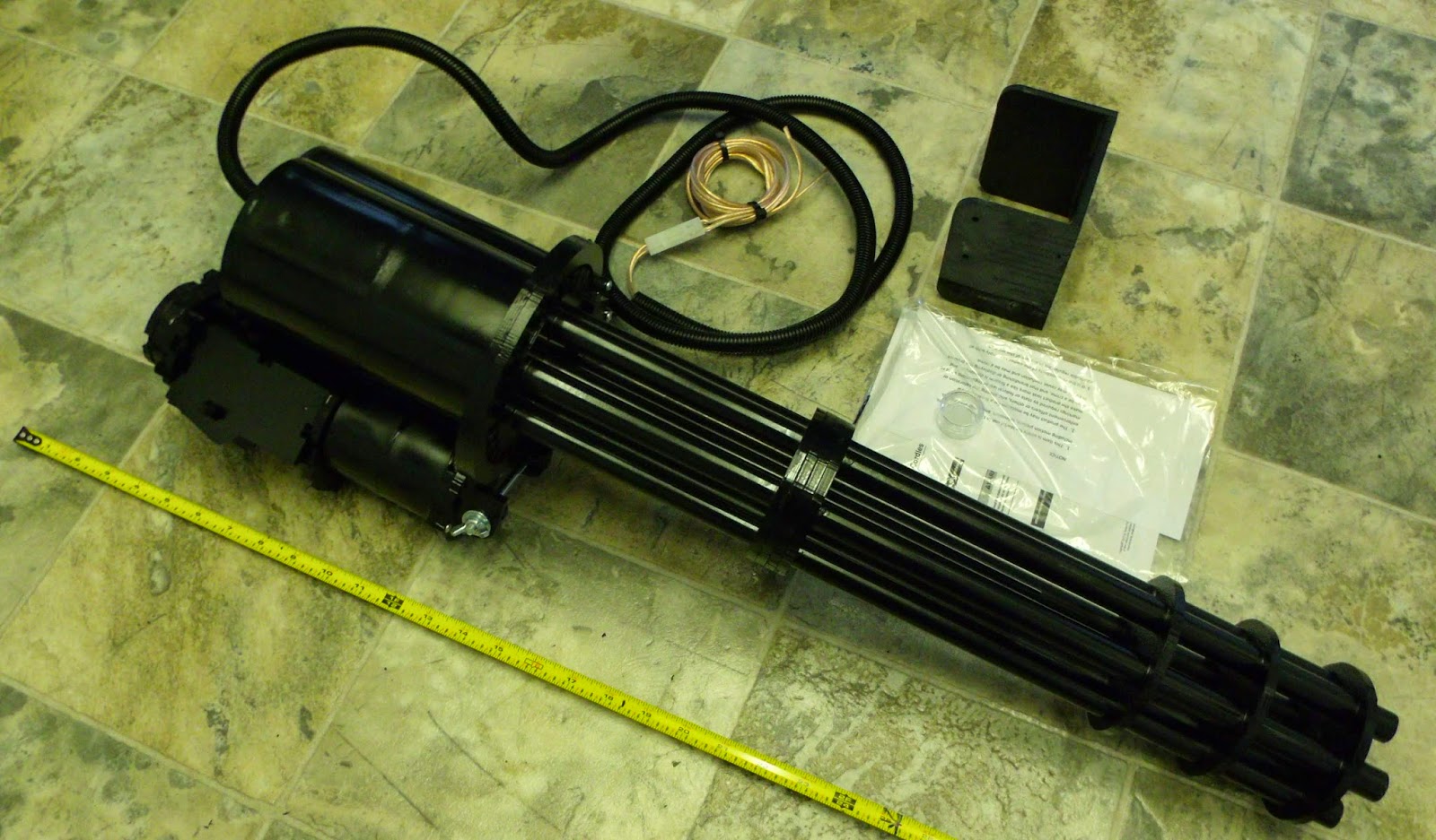 Mr Minigun Movie Props. The Blog of KillBucket Bivens: $999 Miniguns ...