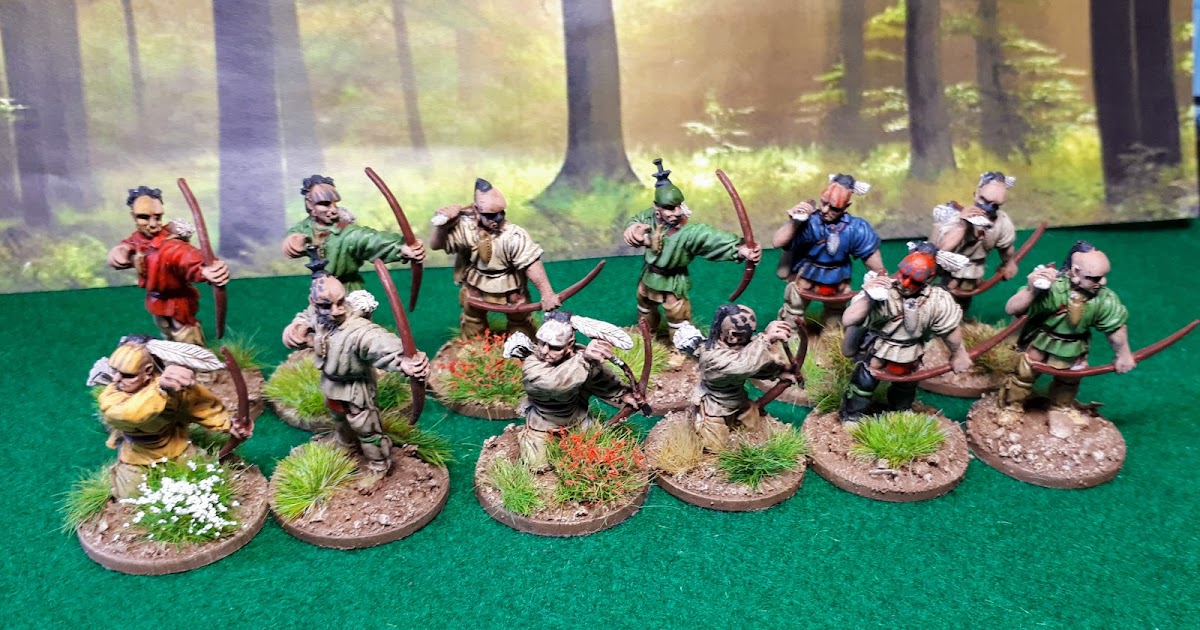 Don't Throw a 1: Redoubt Enterprises 25mm Woodland Indians with bows