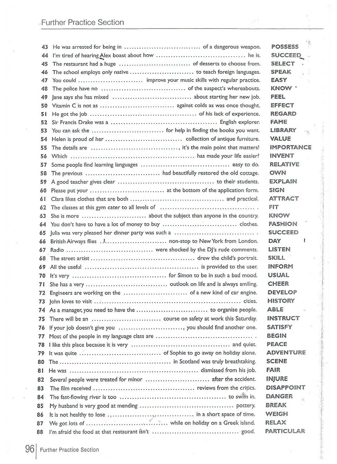 TALKACTIVE FIRST 11 Practice Use Of English Word Formation talkactive-first-11-practice-use-of-english-word-formation