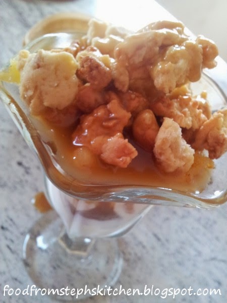 Steph's Kitchen: Butterscotch cookie sundae