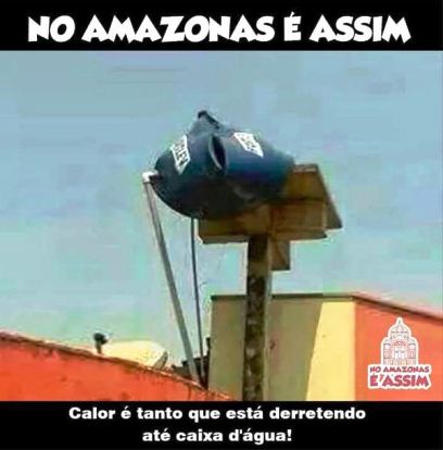 RECORDE DE MAIOR TEMPERATURA EM MANAUS DENTRO DE 90 ANOS VIRALIZA NA ...