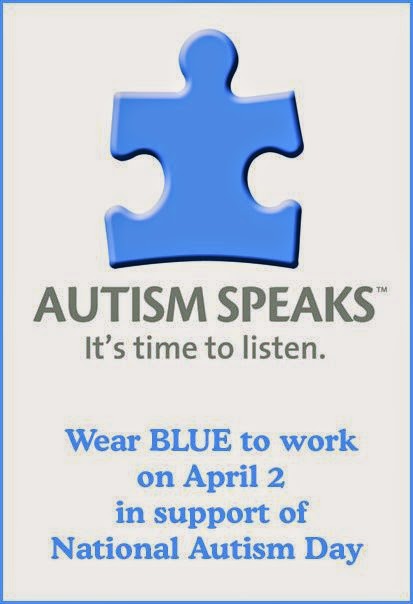 CULTURE: Wear blue on April 2 for National Autism Day