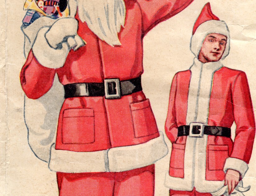 Unsung Sewing Patterns: Pictorial Review 8017 - Santa Claus Suit