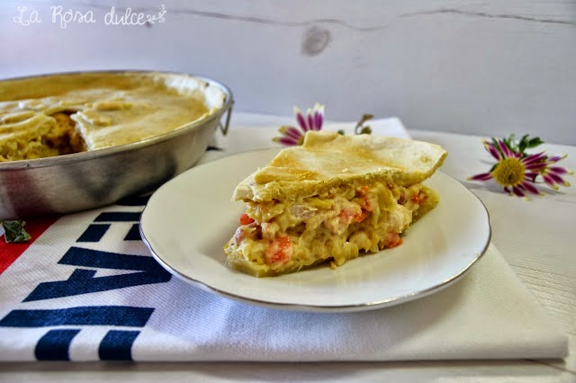 Pastel de pollo - La Rosa dulce