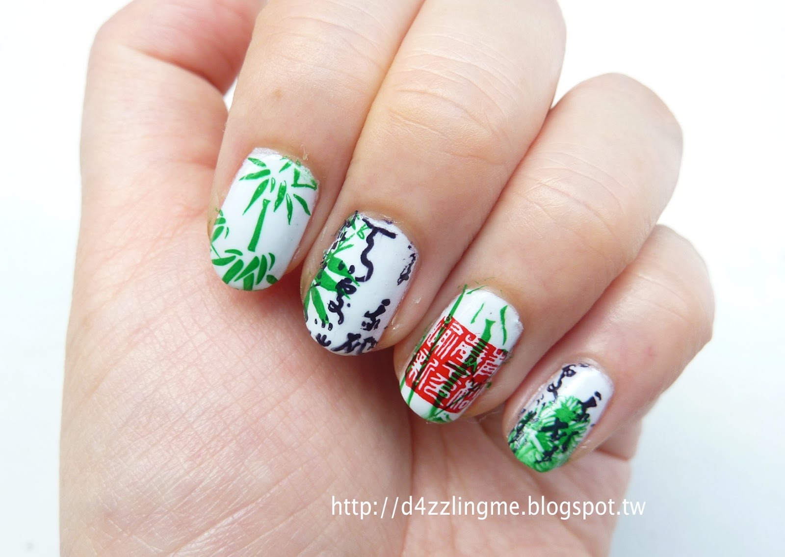 D4zzling Me: Chinese Painting Nails