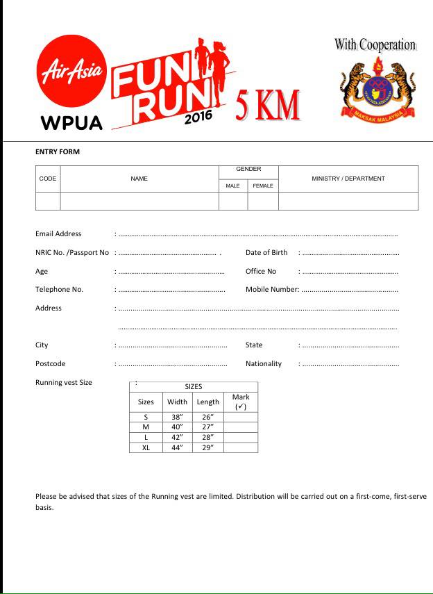 RUNNERIFIC: AIRASIA FUN RUN 2016