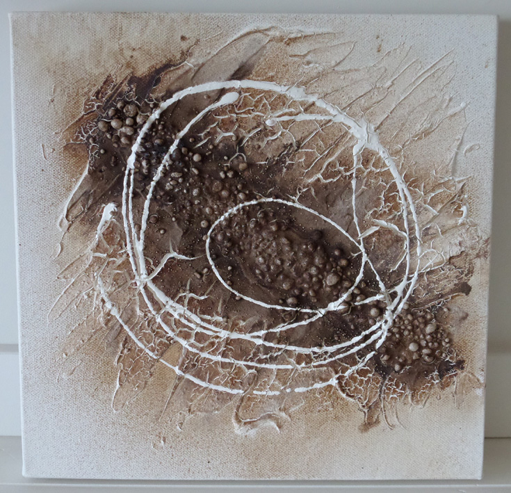 Handmade by Jo: Powertex Paintings